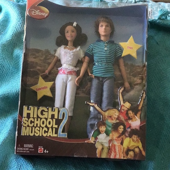 Disney | Toys | Disney High School Musical 2 Dolls Troy Gabriella New ...